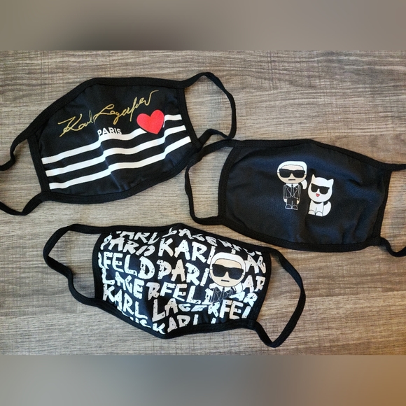 Karl Lagerfeld | Accessories | Karl Lagerfeld Face Mask Set3 New | Poshmark